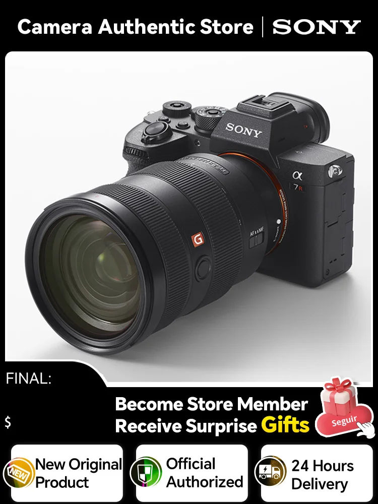 Câmera Digital Mirrorless Sony-Alpha 7RV Full-Frame, High-Pixel ...