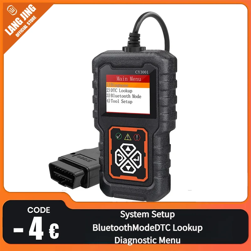 1-PC-Automotive-Fault-Detection-Device-CY3001-OBD2-Reading-Card-Engine ...