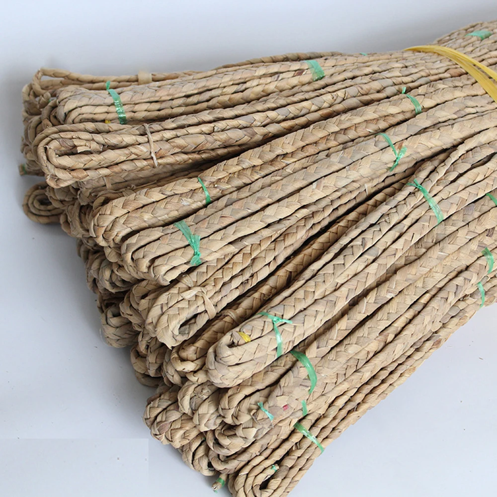 1PC 5M/10M 3 Strand Straw Material Weaving Braid Water Hyacinth Straw ...