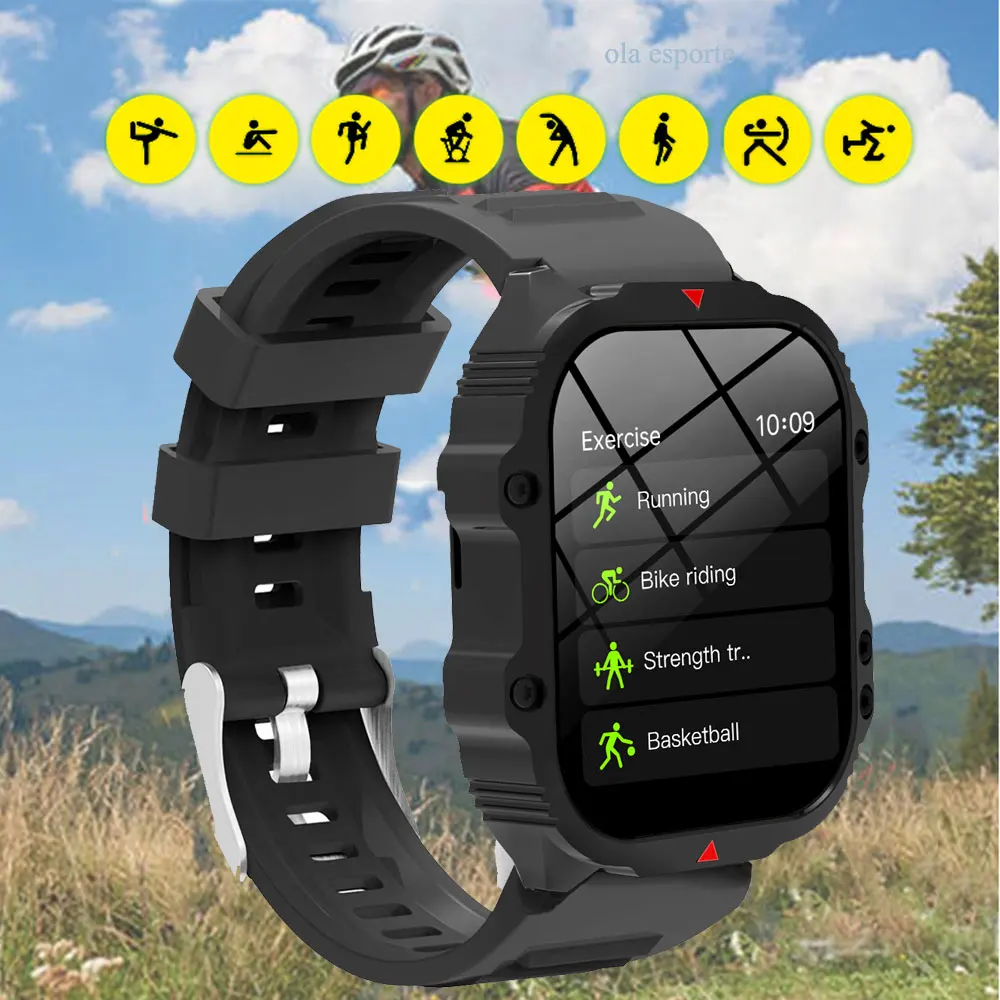 GPS-Watch-Tracker-Outdoorsport-Smart-Watch-Waterproof-Phone-Calls-Heart ...