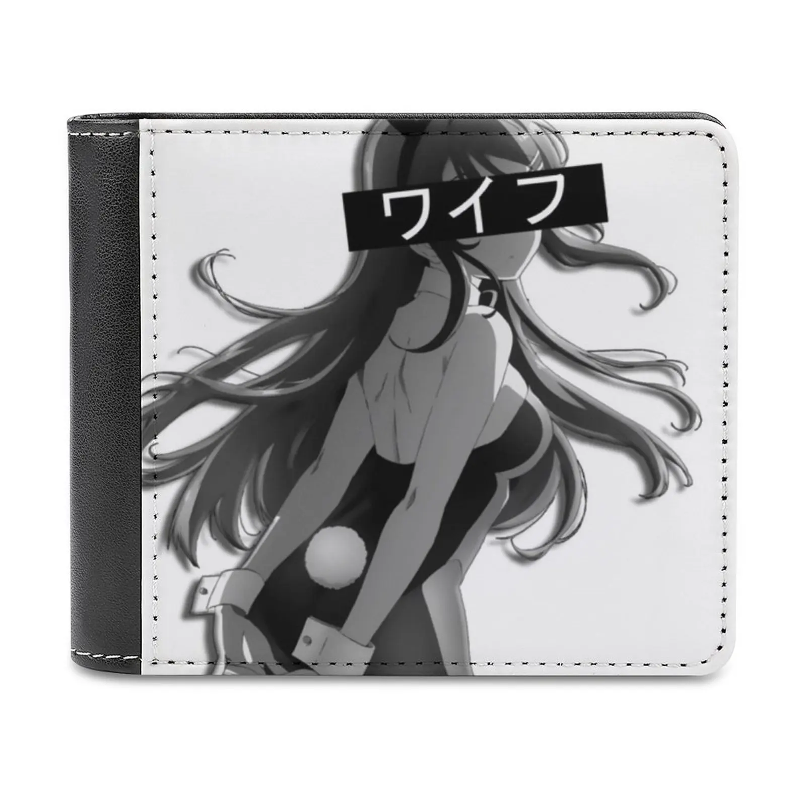 Bunny-Girl-Senpai-Mai-Sakurajima-Waifu-Men-s-Wallet-Pattern-Leather-Men ...