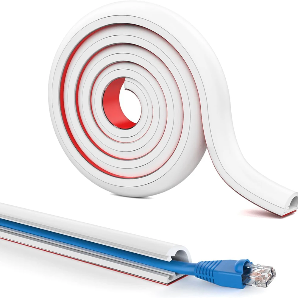 3-Meter-Trunking-15x10mm-Semi-circular-Side-Opening-Trunking-PVC ...