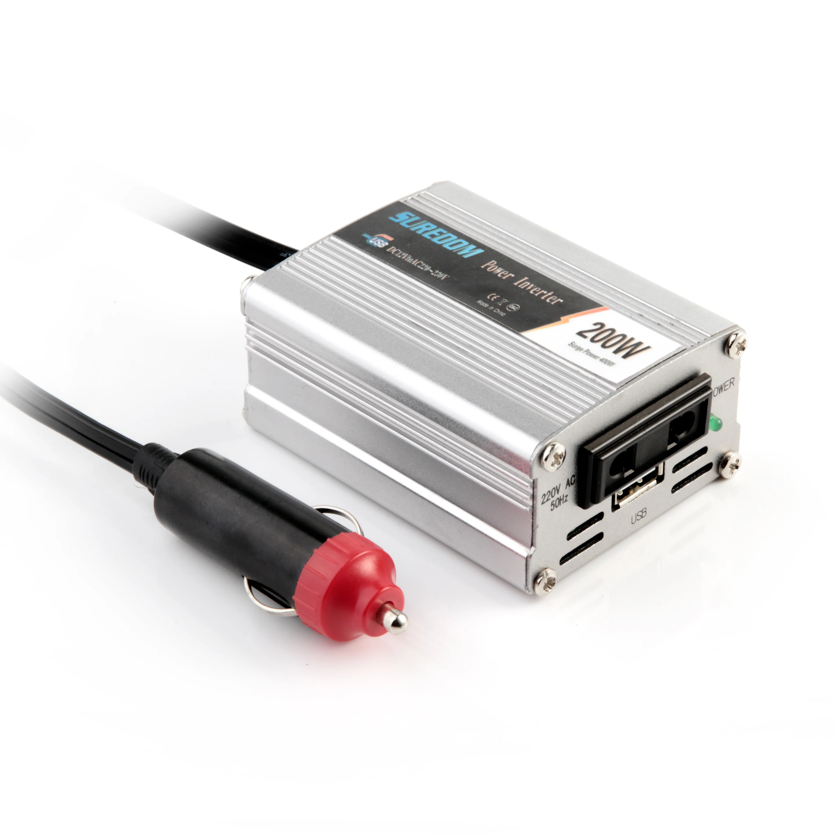 Car Power Inverter Converter 200W Inversor 12V 220V Voltage Converter ...