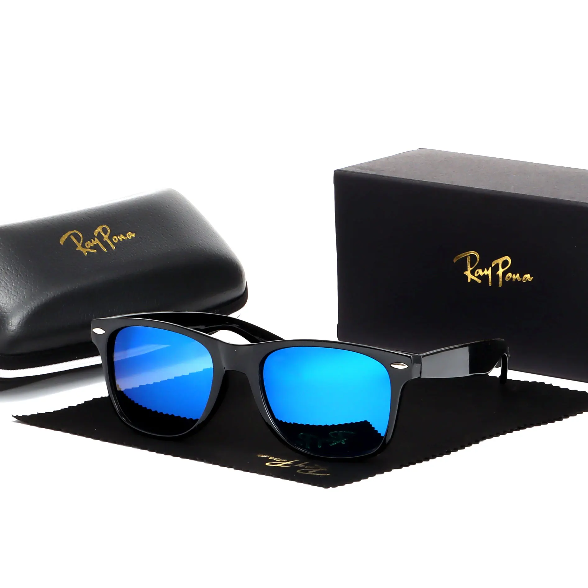 2024 New Square Polarized Sunglasses Women Men Luxury Brand Rivet ...