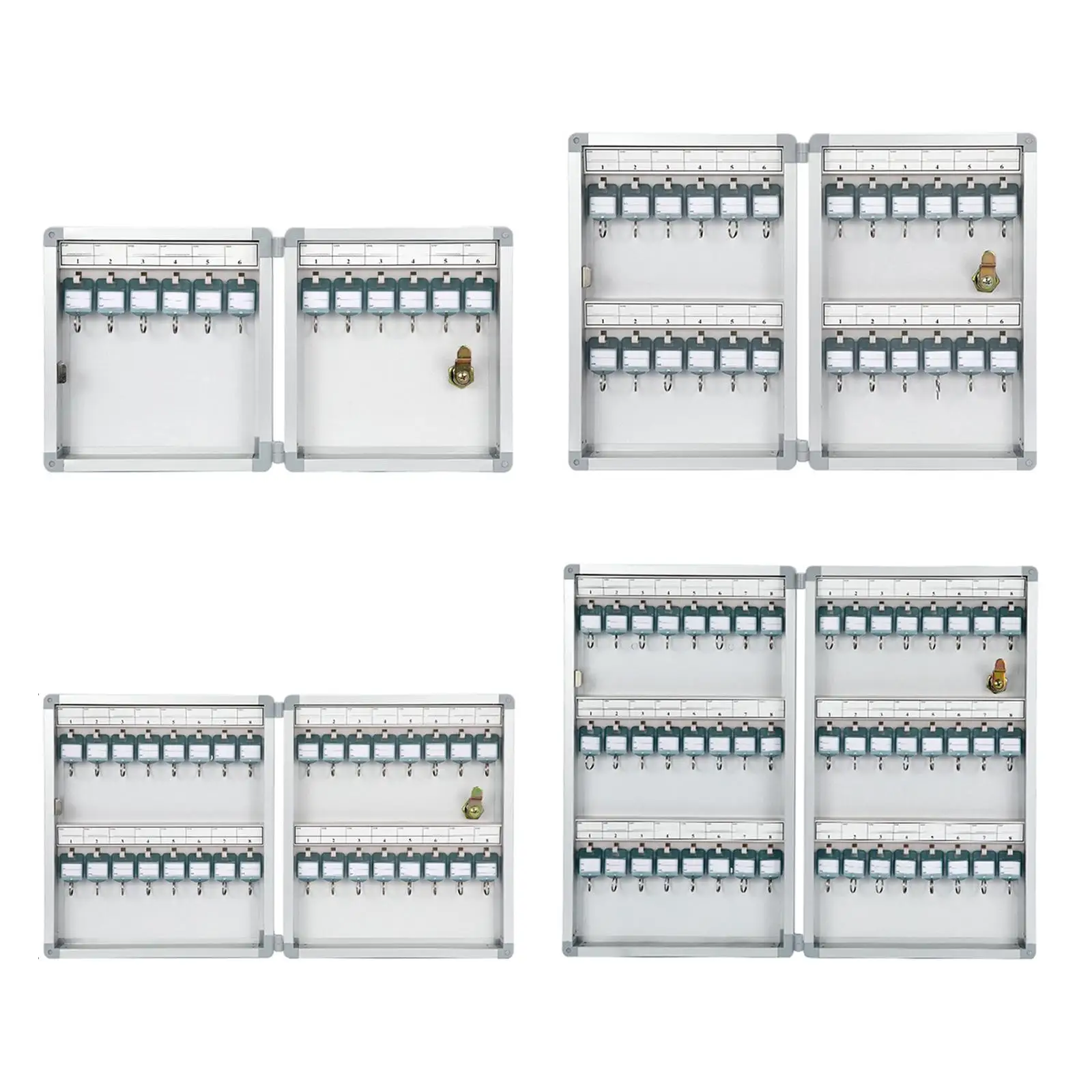 Key-Lock-Box-Wall-Mounted-Key-Organizer-Key-Security-Box-Key-Cabinet ...