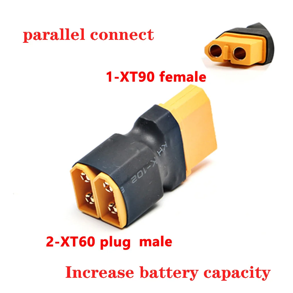 XT60-To-XT90-Parallel-Plug-Adapter-Converter-Connector-Cable-Lipo ...