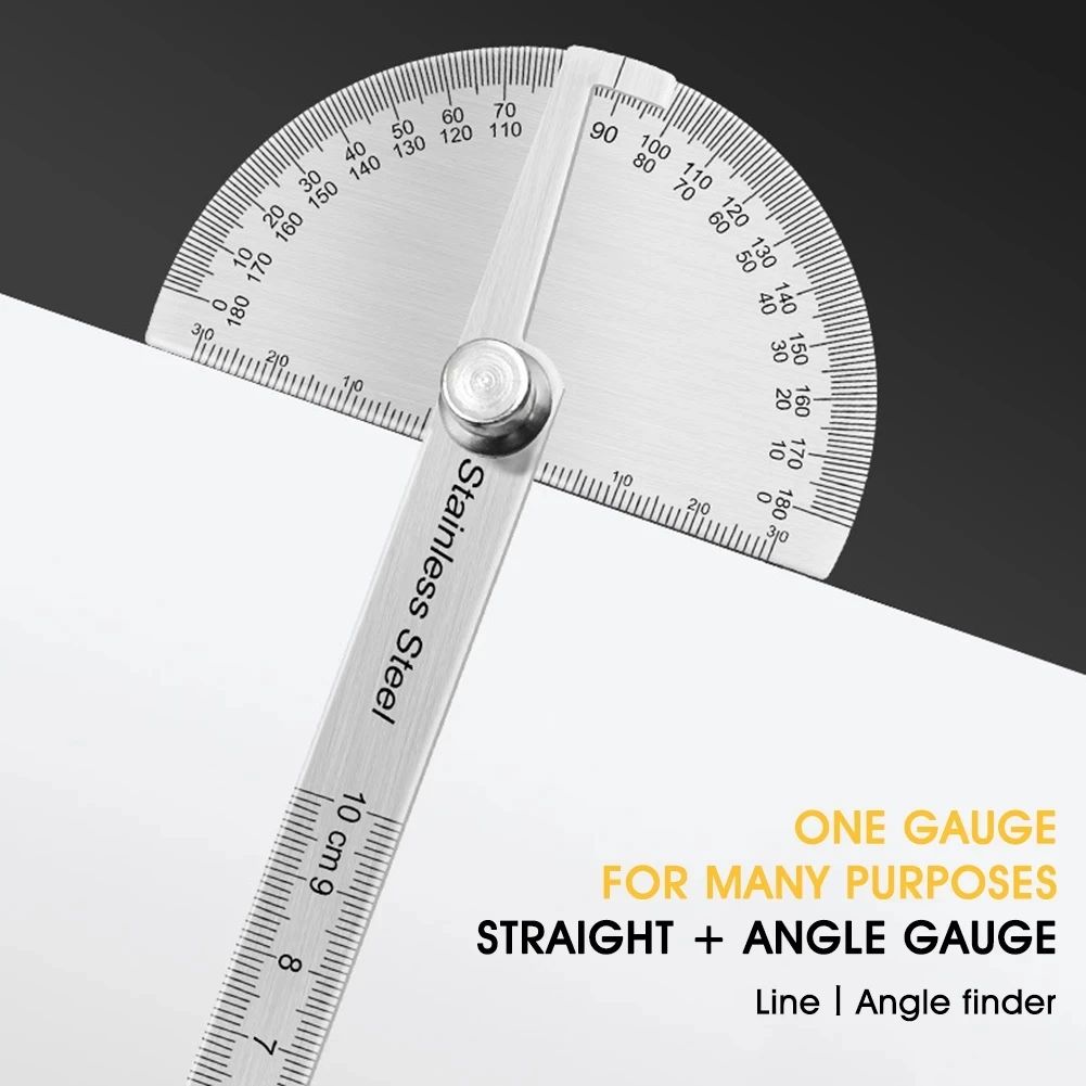 Stainless Steel Protractor Angle Finder