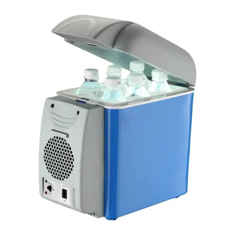 Car-Refrigerator-Dual-Use-12V-Mini-Portable-Fridge-7-5L-Compact-Car ...