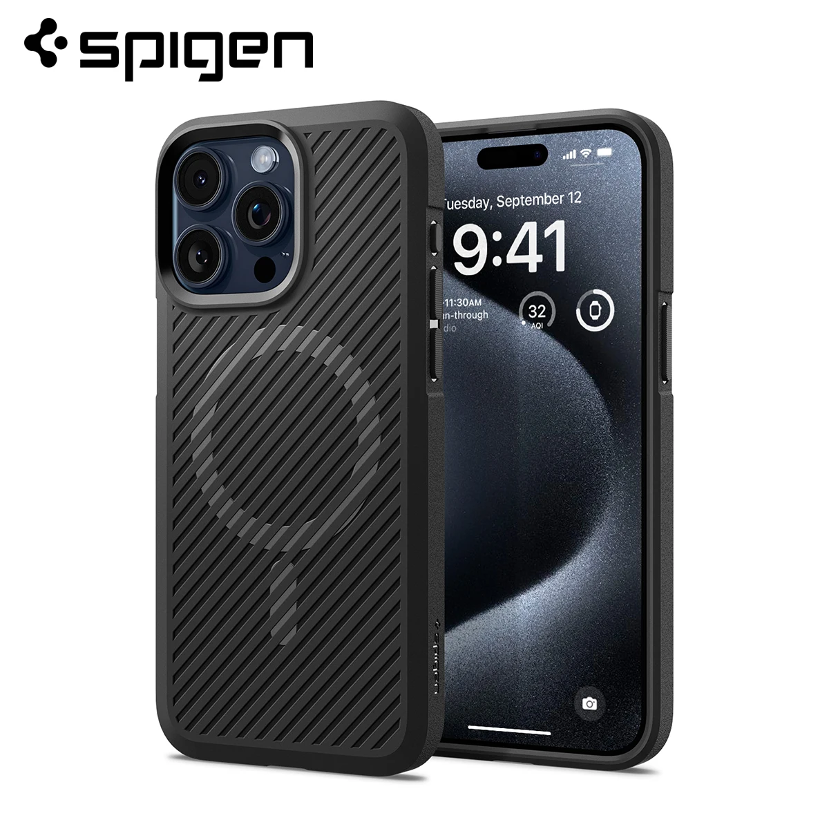 Spigen Core Armor Case for iPhone 15 Pro / 15 Pro Max (2023 ...