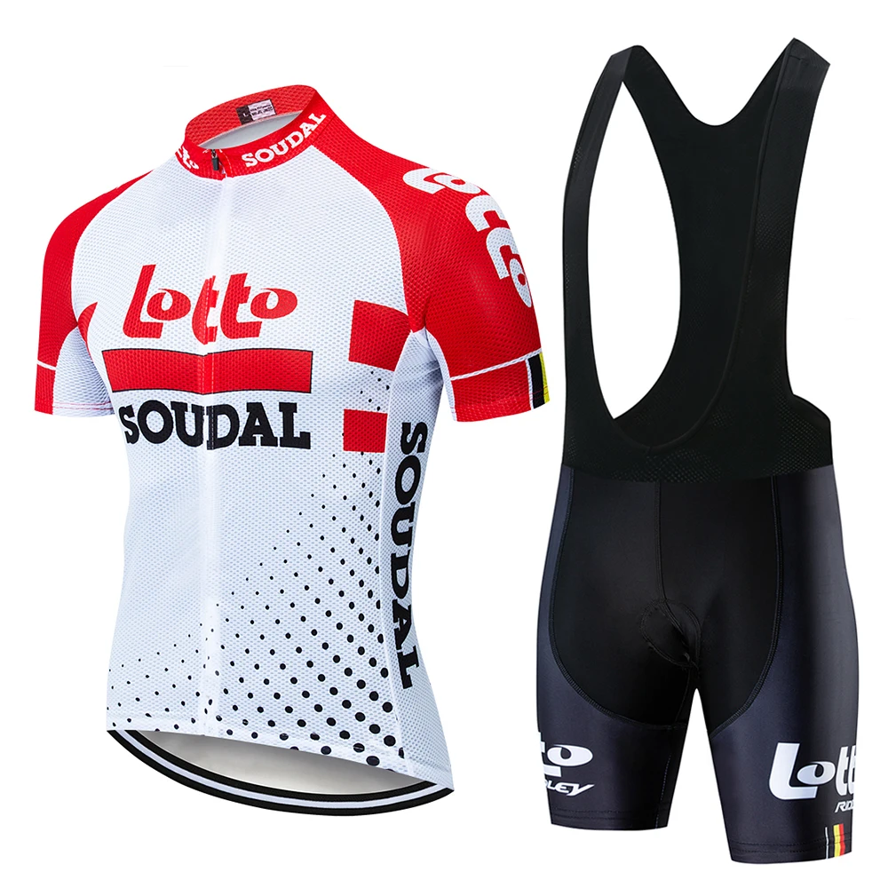 2023-lotto-Bike-Cycling-Jersey-Set-Summer-Short-Sleeve-Mountain-Uniform ...
