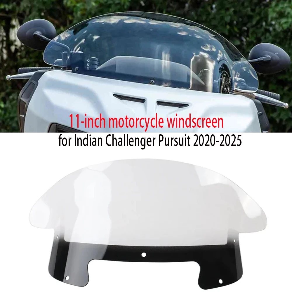 for Indian Challenger Pursuit models 11-inch motorcycle windscreen ...
