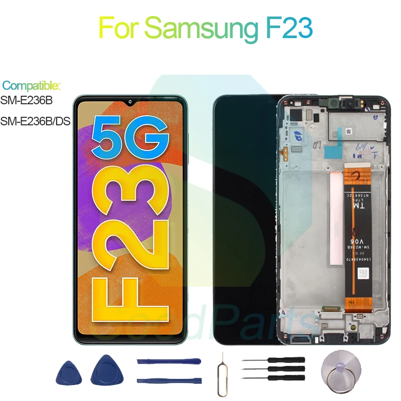 For Samsung F23 Screen Display Replacement 1600*720 SM-E236B, SM-E236B ...