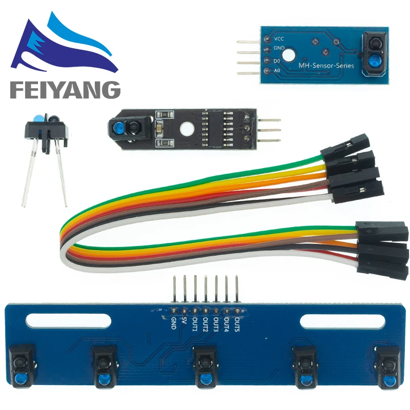 TCRT5000-IR-Infrared-Line-Track-Follower-Sensor-TCRT5000L-Obstacle ...