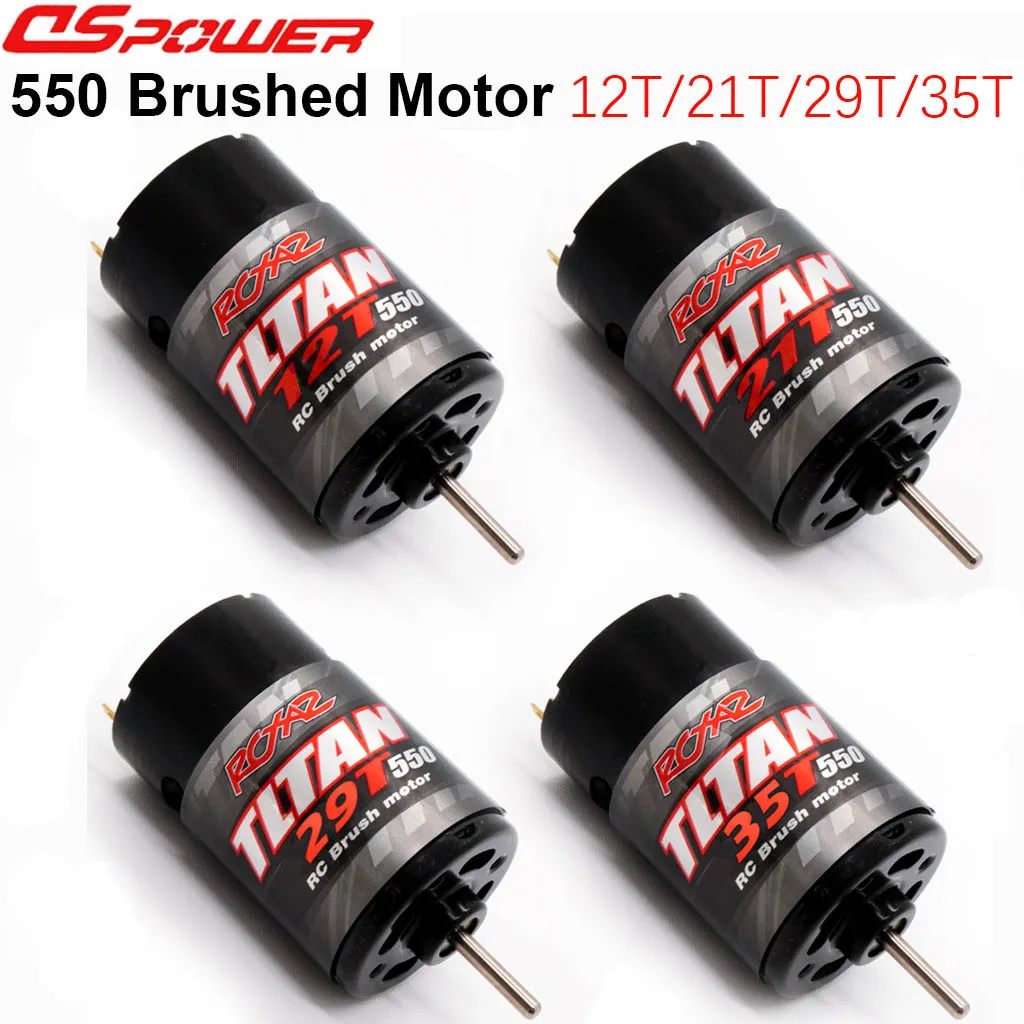 DSPOWER-550-Brushed-Motor-Waterproof-12T-21T-29T-35T-for-1-10-RC ...