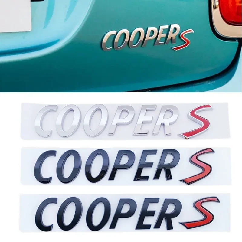 3D-ABS-MINI-Cooper-S-Rear-Boot-Emblem-Badge-Trunk-Logo-Decals-Sticker ...