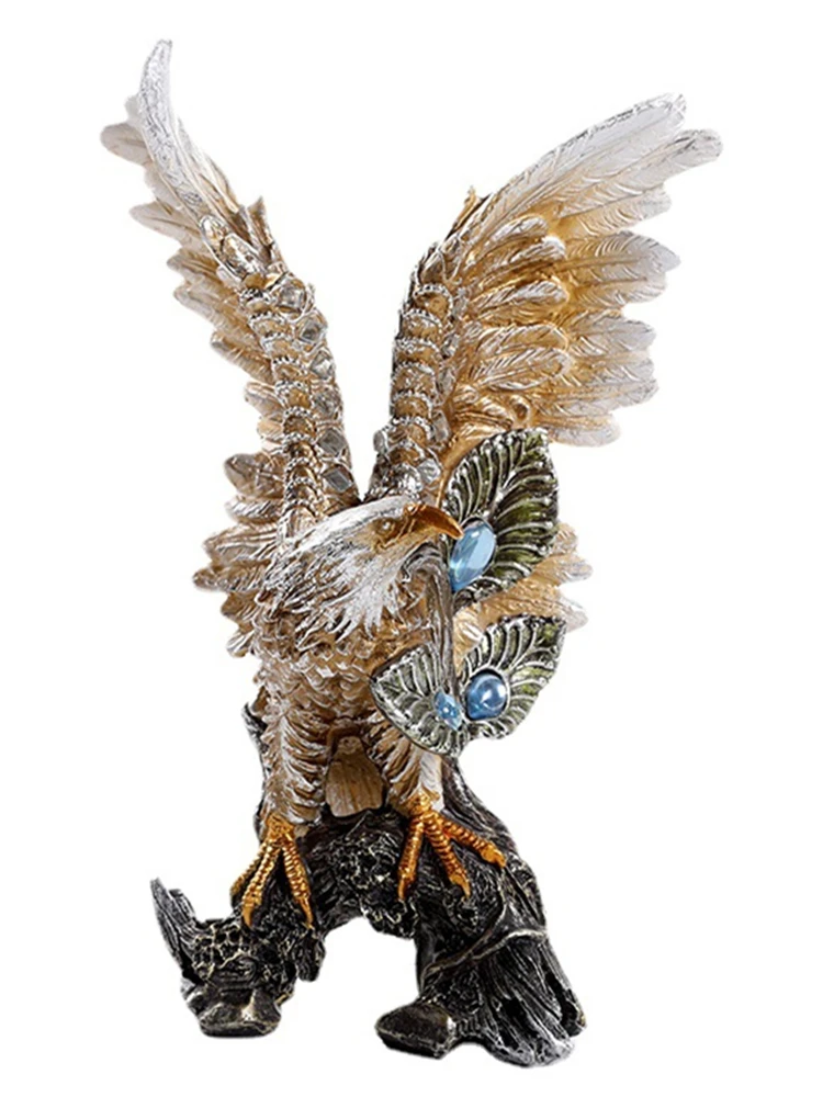 Eagle Statue Sculpture Home | Eagle Sculpture Home Decor | Resin ...