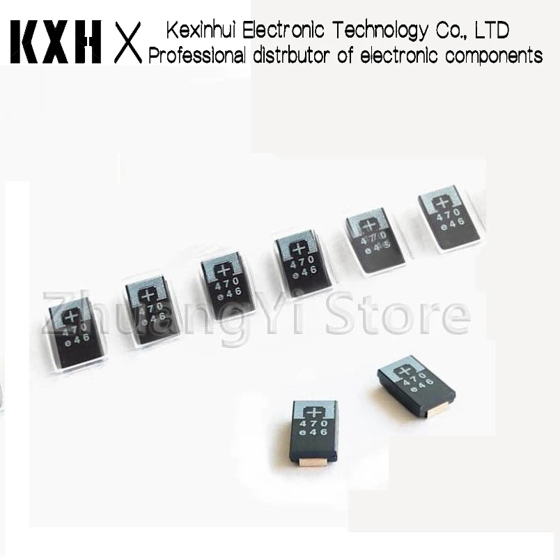 5-10-20PCS-2R5TPE470M9-470UF-2-5V-470-6-3V-SMD-Tantalum-Capacitors ...