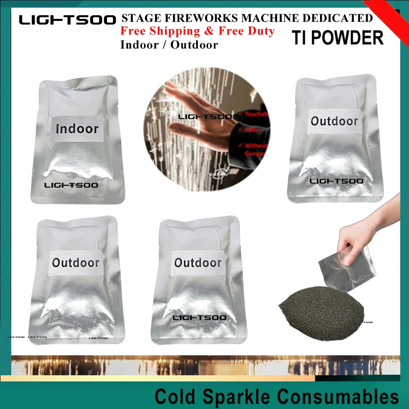 Ti-Powder-200g-indoor-outdoor-Cold-sparkler-Electronic-Spark-Machine ...