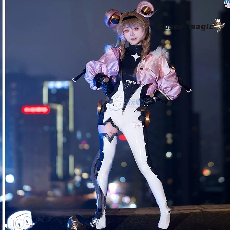 Game Wuthering Waves Lumi Cosplay Costume Lumi Role-playing Jacket ...