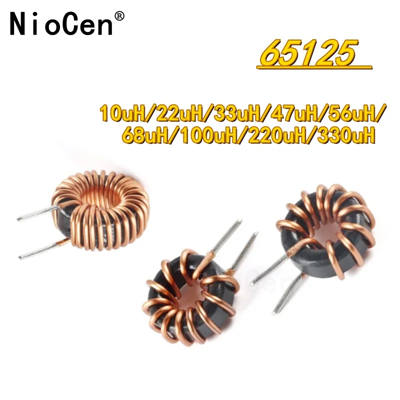 2pcs-Toroid-Core-Inductors-65125-Winding-Magnetic-Ring-Inductance-10uH ...