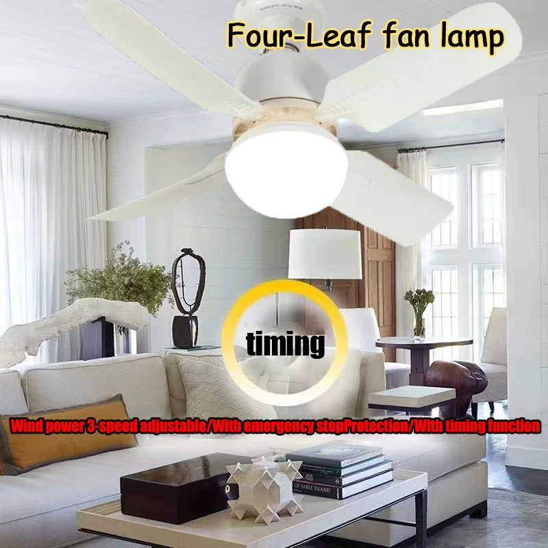 LED-40W-20-5-in-Screw-Ceiling-Fan-Light-E27-with-Remote-Control-for ...