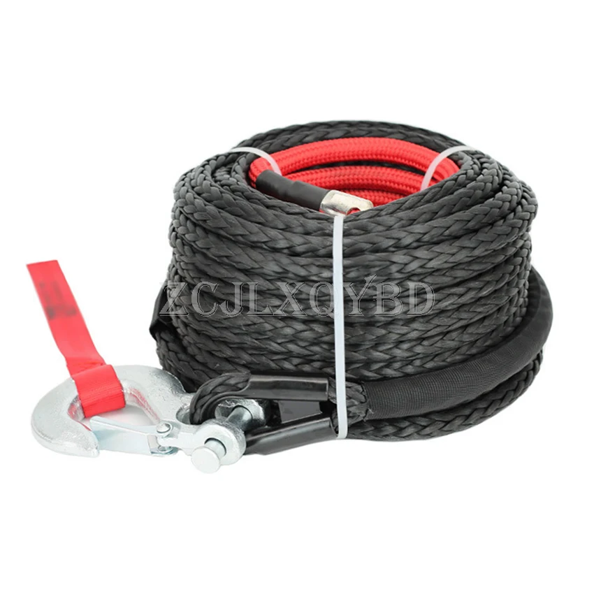 13mm*25m 12mm*28m Synthetic Winch Rope Tow Car Off Road Trailer Strap ...