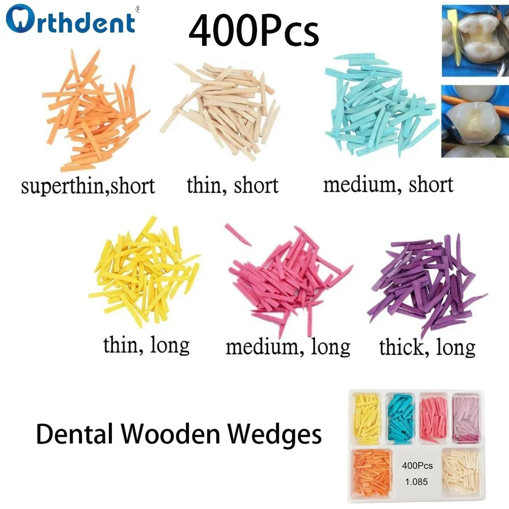 400Pcs-Disposable-Dental-Wood-Tooth-Gap-Wedge-Interdental-Wedges ...