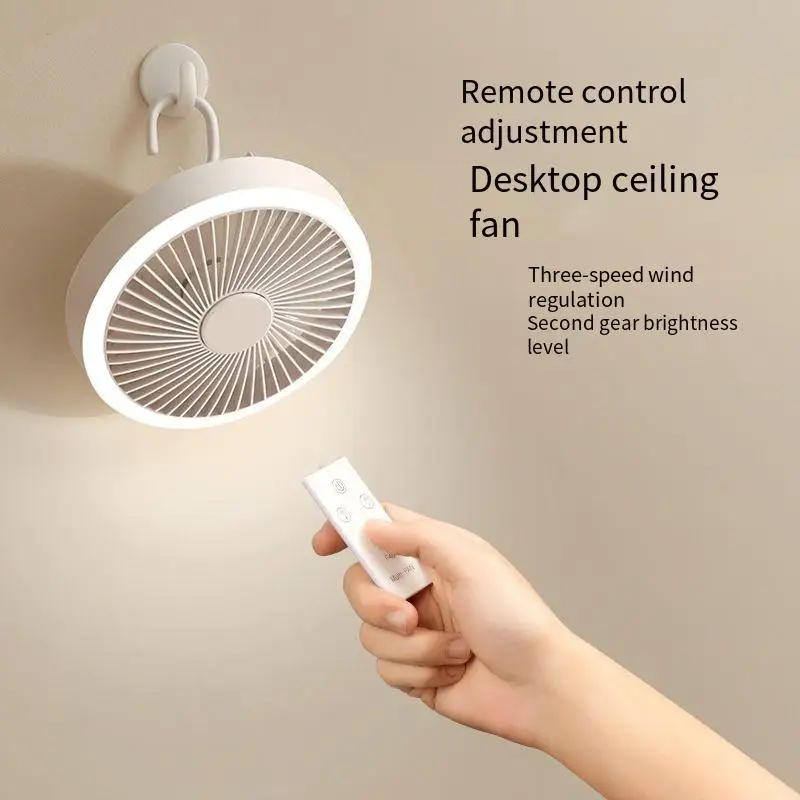 Remote-Control-Home-Electric-Wall-Mounted-Ceiling-Fan-USB-Charging ...