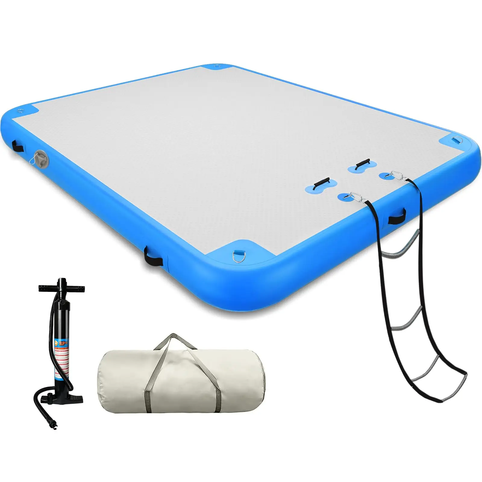 6ft-8ft-10ft-Floating-Dock-Water-Platform-Multi-People-Inflatable ...