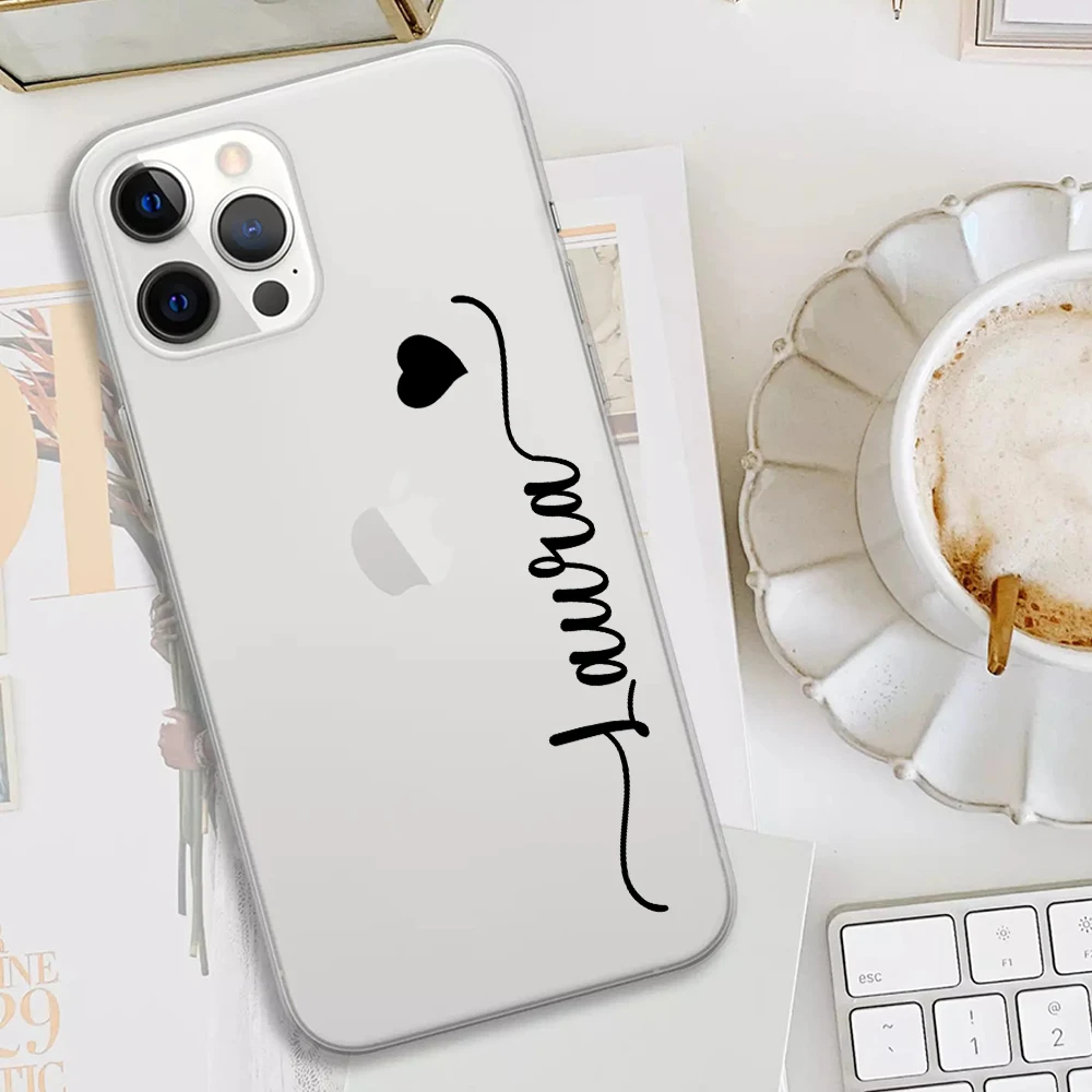 Funda-personalizada-con-nombre-Lien-Heart-para-iPhone-13-Pro-funda ...