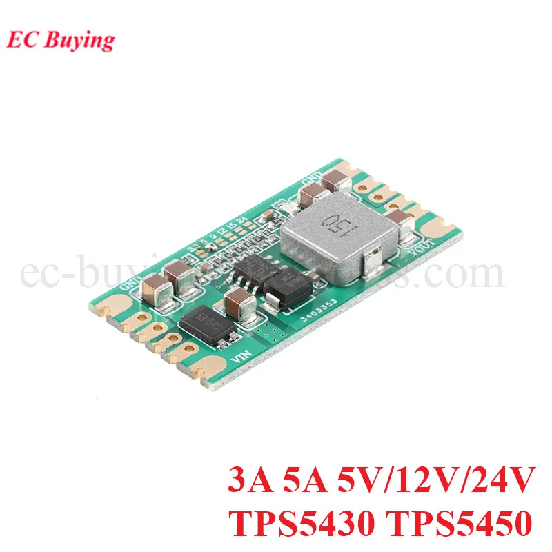 TPS5430 TPS5450 3A 5A Buck Switching Power Supply Module DC-DC Step-down Low Ripple 5V 12V 24V ...