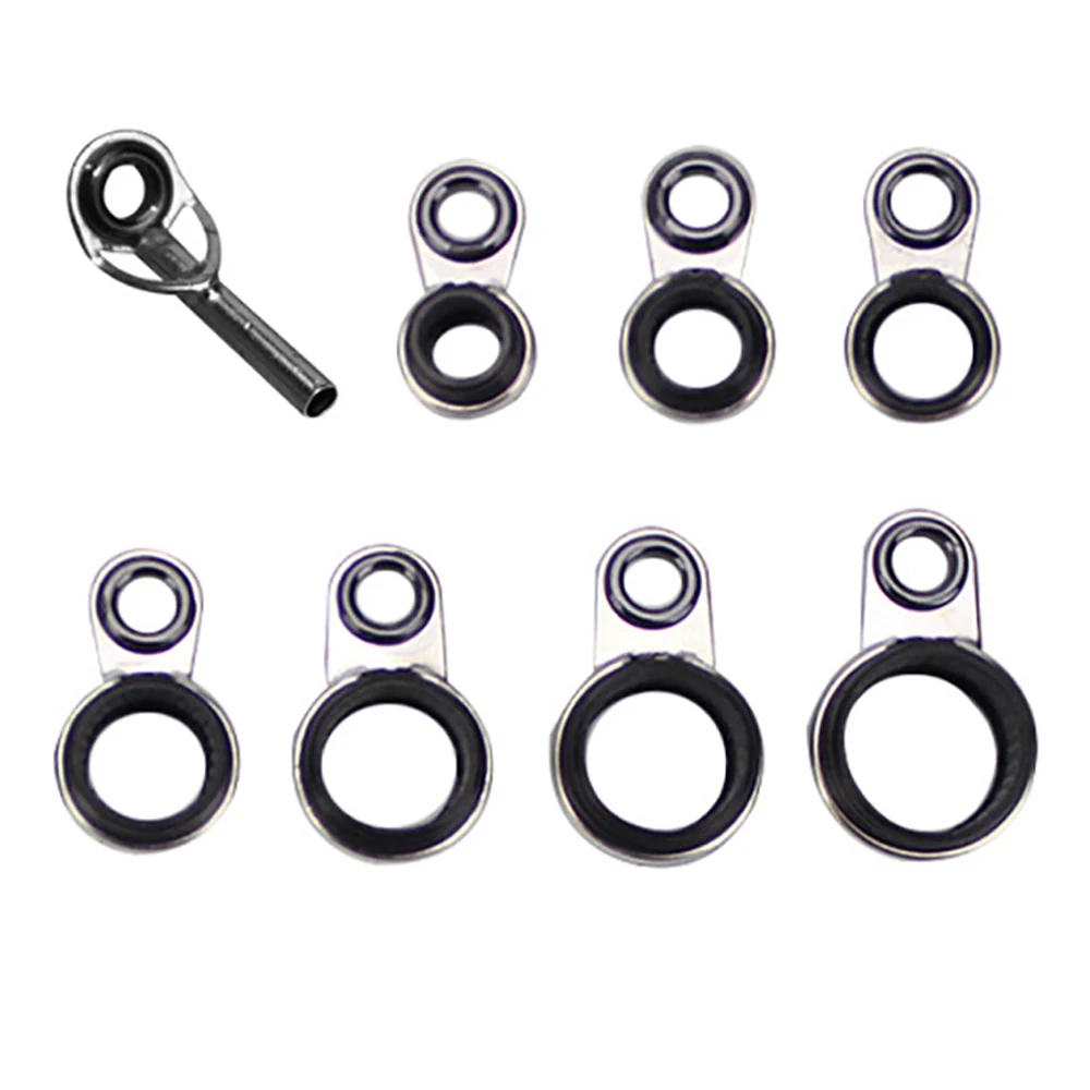 Telescopic-Fishing-Rod-Guides-Ring-Set-Sea-Rock-Fishing-Pole-Repair-Kit ...