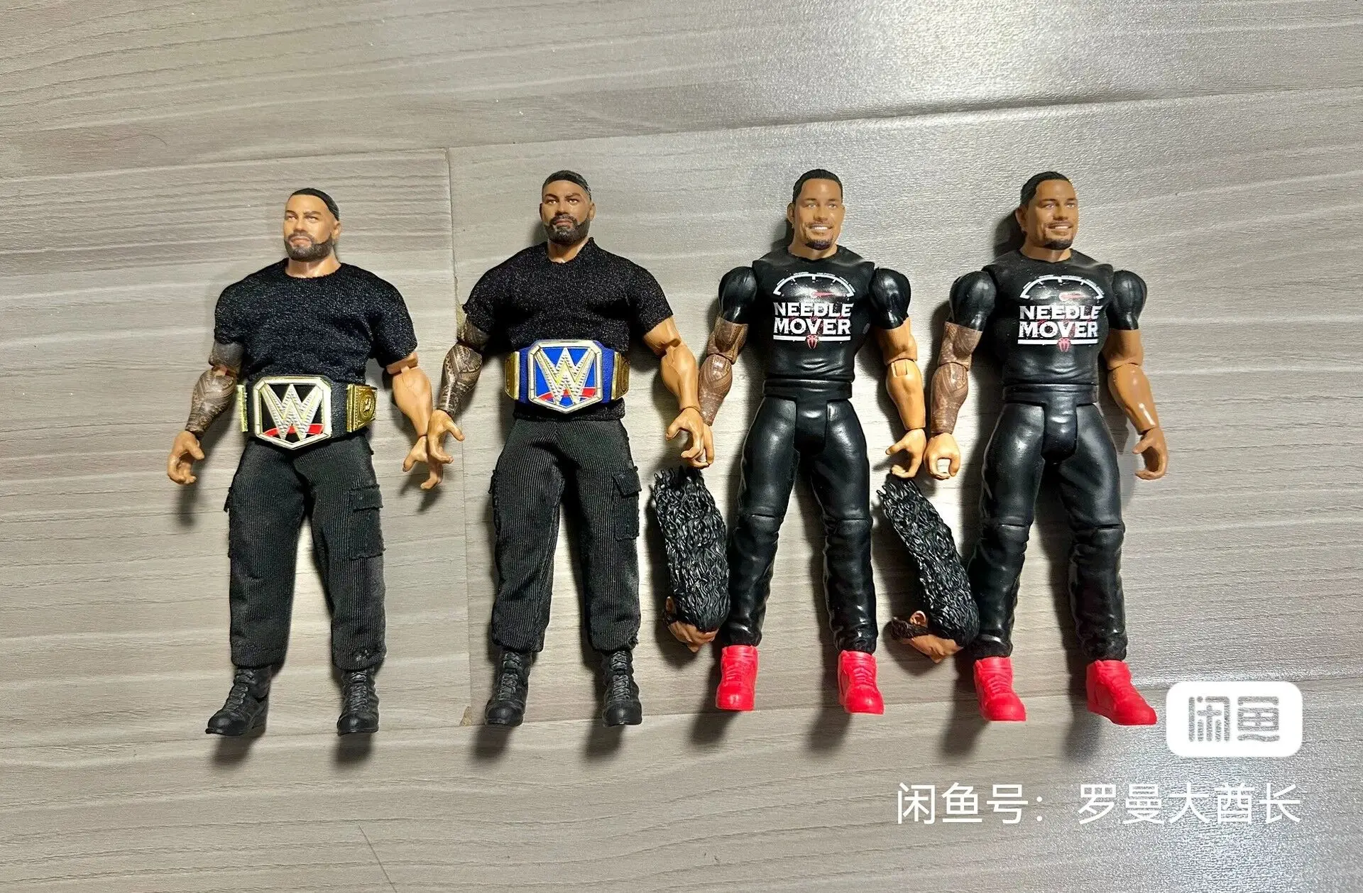 6-7-WWE-WEW-Figure-Doll-Wrestlers-muscle-toys-celebrities-Roman-Iron ...