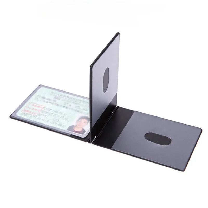 Aluminum Thin Card Cover Car Driver's License Car Driving Document ID ...