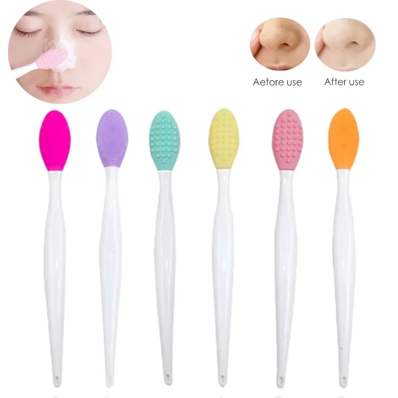 Skin-Care-Lip-Exfoliating-Facial-Cleansing-Face-Scrub-Nose-Clean-Brush ...