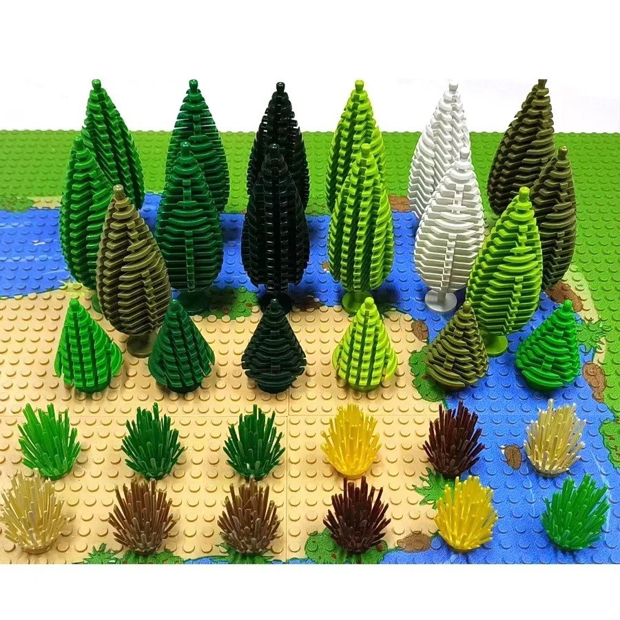 NEW-Plants-Pine-Tree-Spruce-Rockery-Building-Blocks-City-Street-View ...