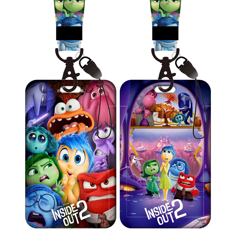 Nuevo-Inside-Out-2-tarjetero-llavero-con-cord-n-estuche-para-tarjetas ...