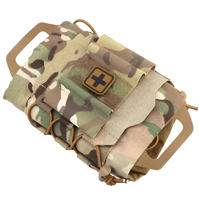 IDOGEAR Tático Primeiros Socorros Kit Bolsa MOLLE Bolsa Médica IFAK ...