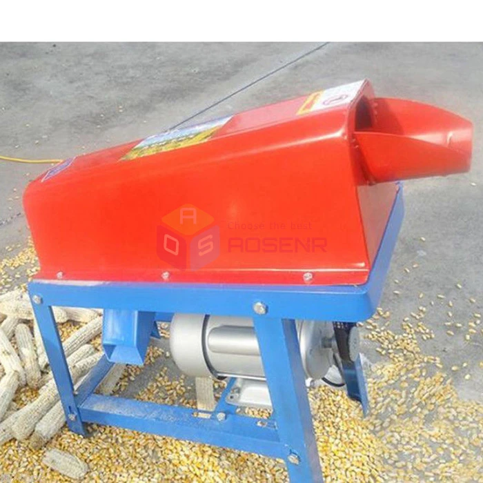 NEW 220V Farm Electric Corn Thresher Maize Sheller Threshing Stripping ...
