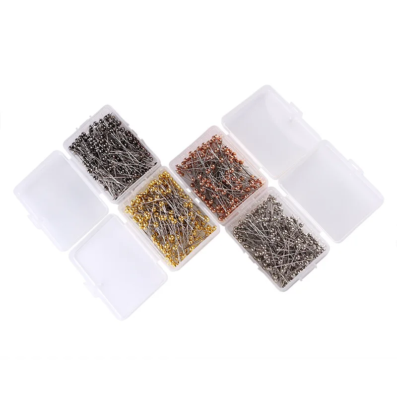 Épingles de sûreté avec tête en métal et perles de 38mm,100 pièces ...