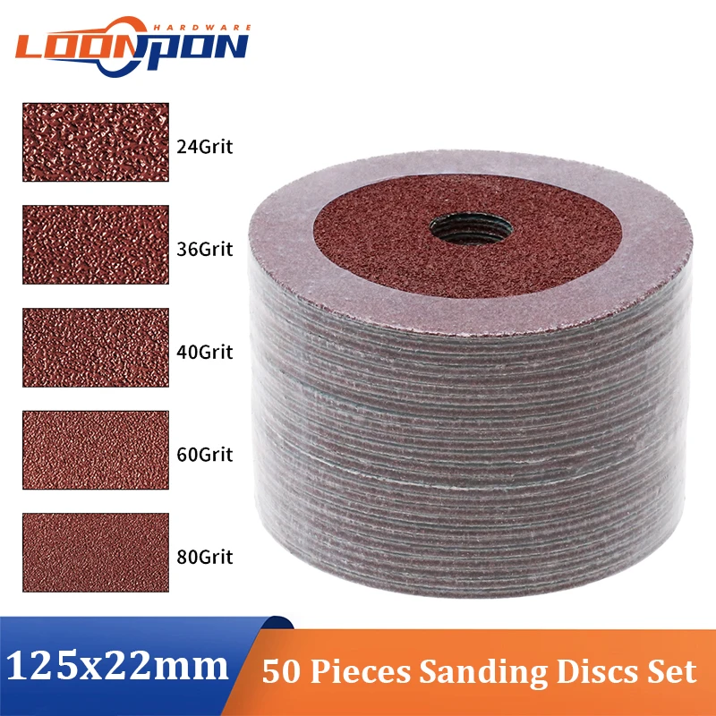 5-Inch-Resin-Fiber-Disc-Grinding-Sanding-Discs-with-5-8-Arbor-for-Angle ...