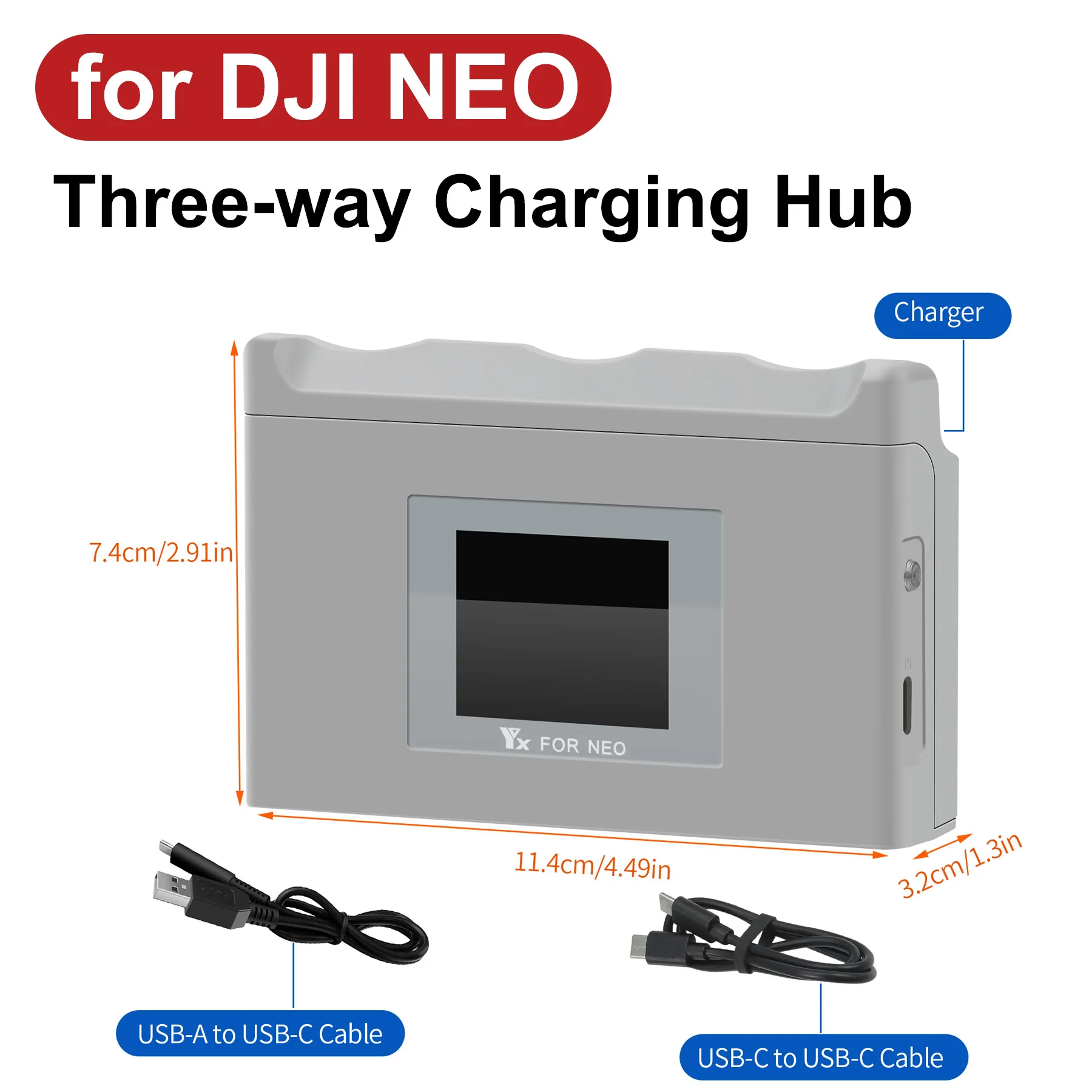 Neo 2 Dji Dji Flip Intelligent Flight Battery Two-Way Charging Hub For ...