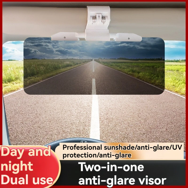 Car-Sun-Visor-HD-Day-and-Night-Anti-UV-Anti-Glare-Anti-High-Beam-Mirror ...