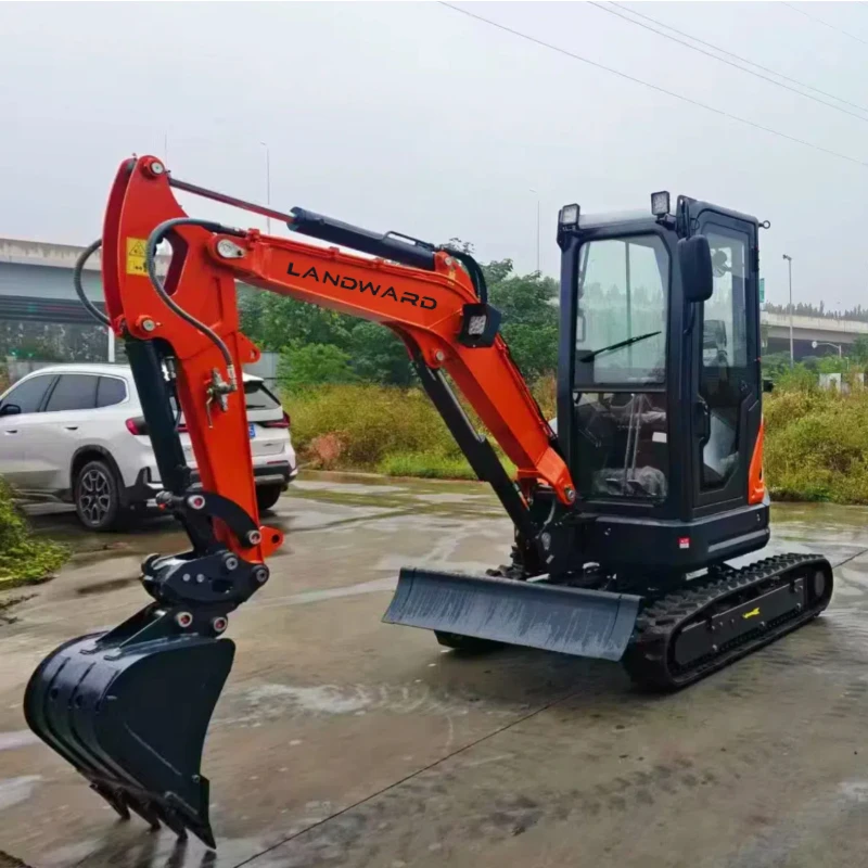 Wholesale LANDWARD 1.8 Ton Mini Excavators Multifunctional Crawler ...