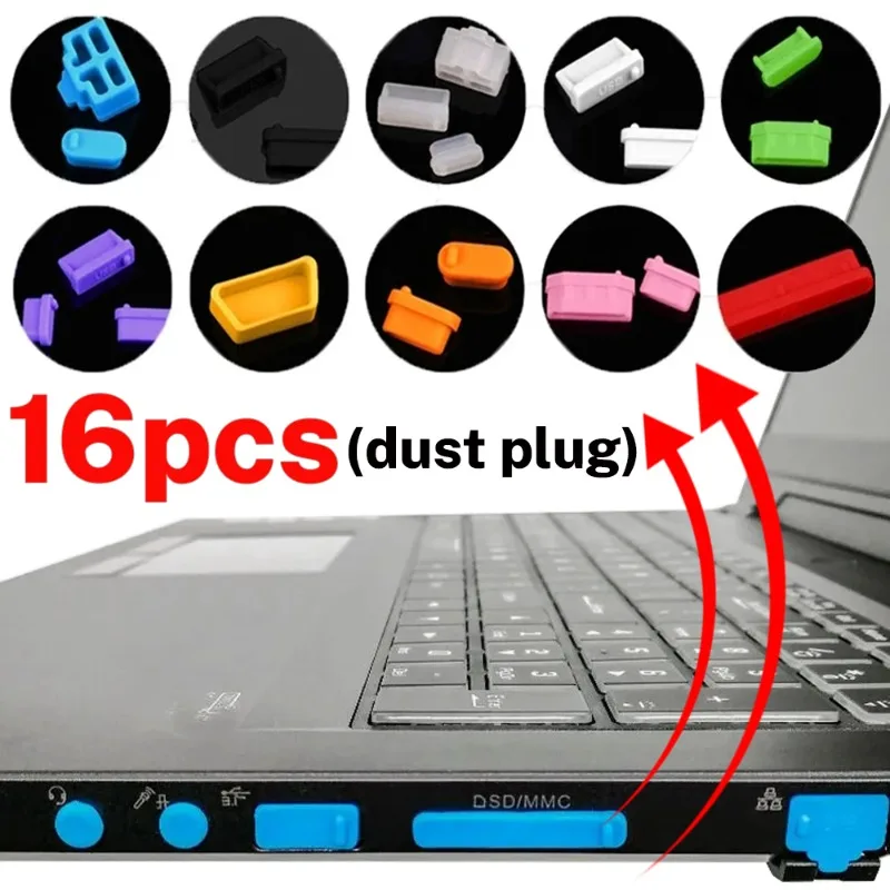 Notebook Dust Plug USB Type C Interface Dust Protector Cover Dustproof ...