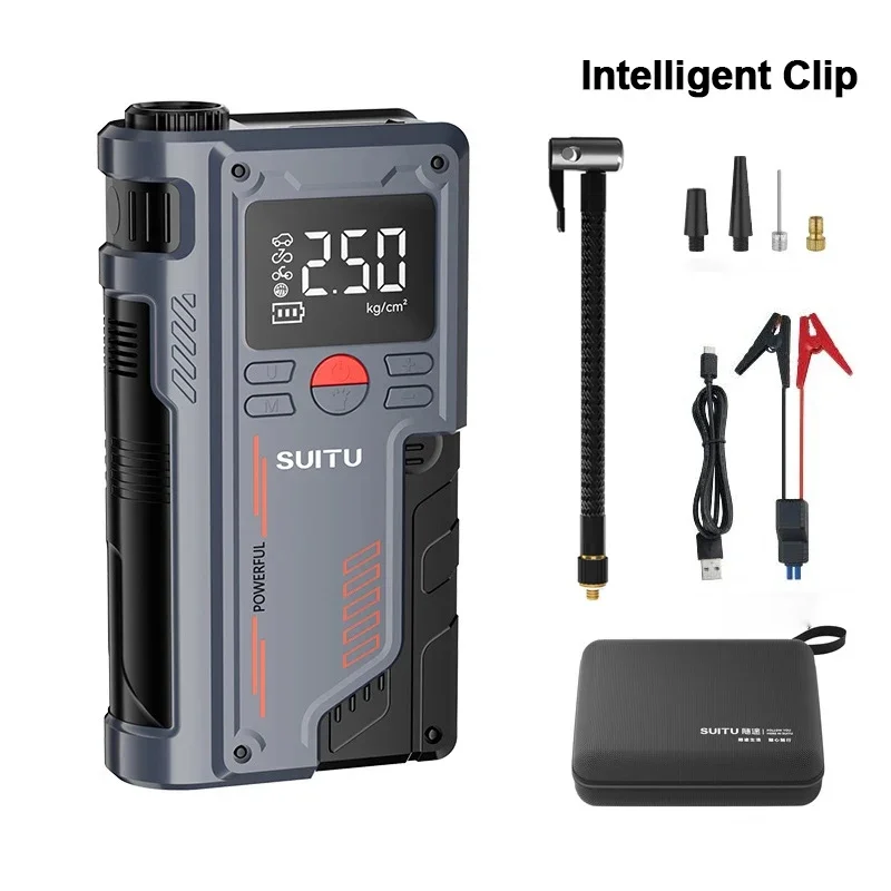 Car-Emergency-Starter-Power-Inflatable-Pump-All-In-One-Machine-Air-Pump ...