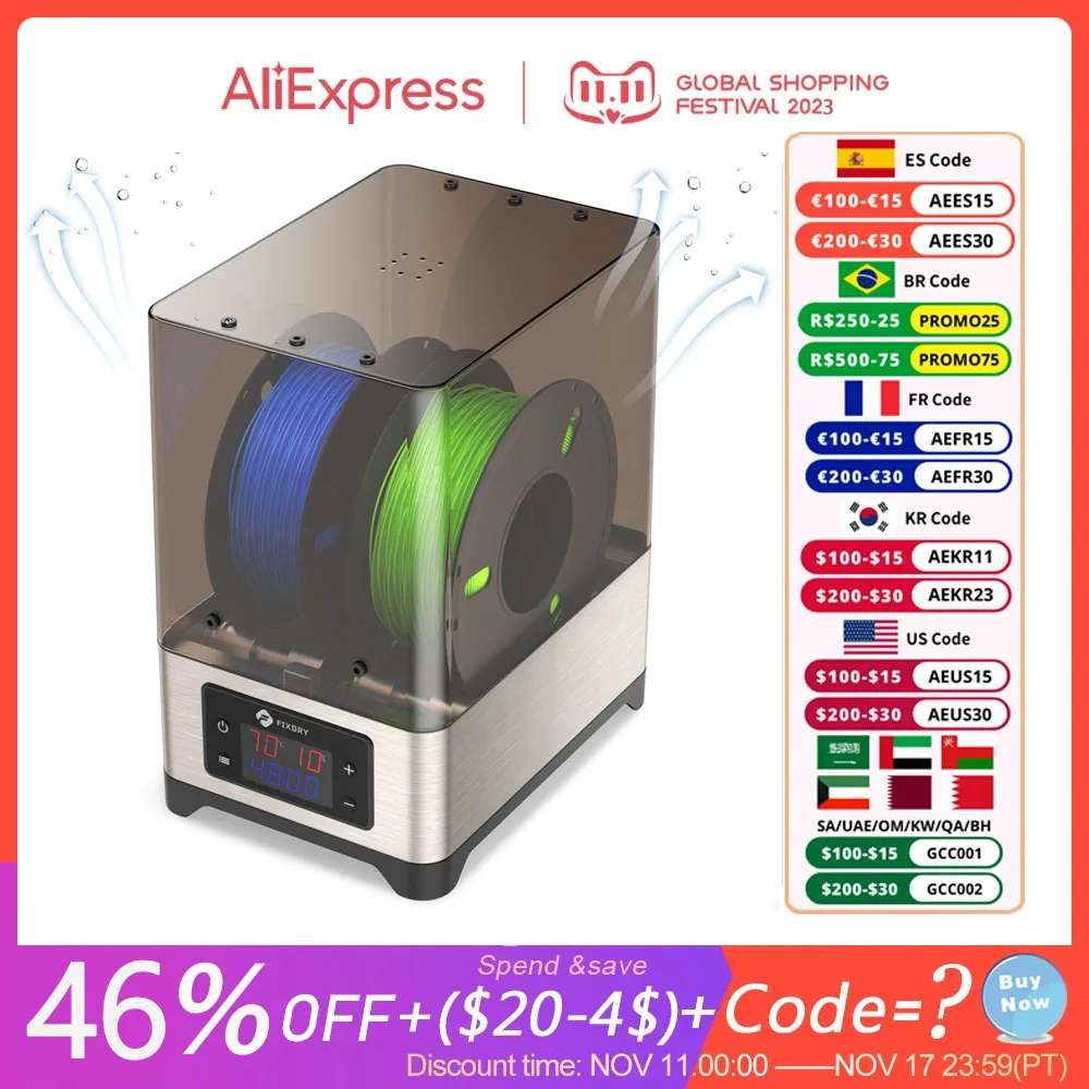 FIXDRY-Extra-Large-Dry-Box-Filament-Dryer-1-75mm-2-85mm-3-00mm-3D ...