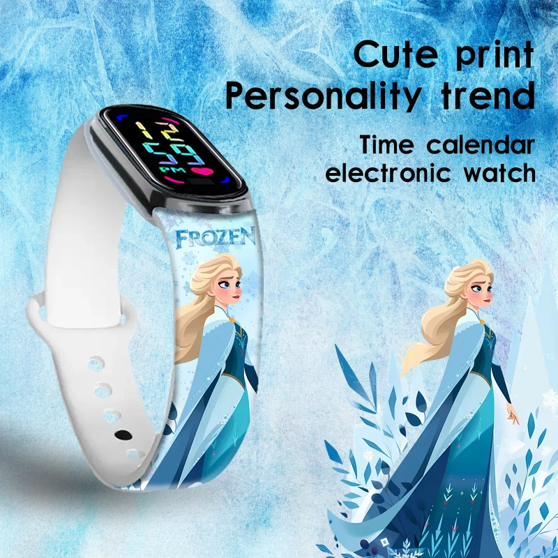 Disney Frozen Children Watches Girls Waterproof Sport Touch Screen ...