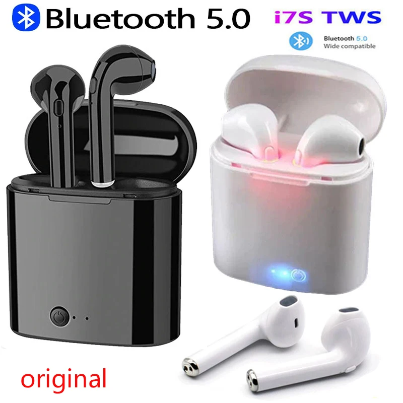 Original I7s Tws Wireless Earphones Bluetooth Headphones With Charging ...