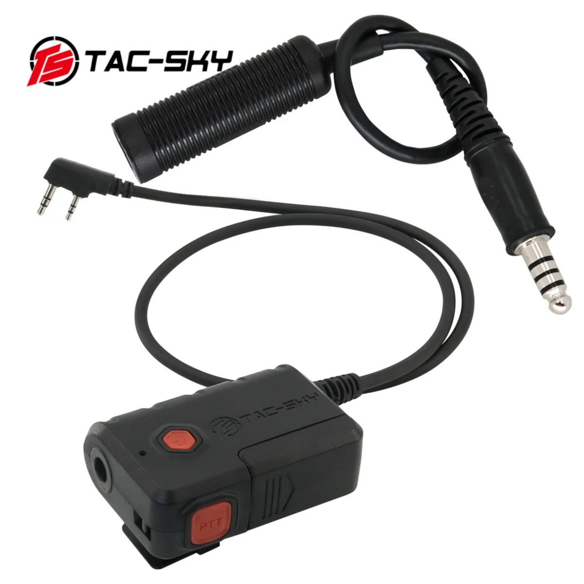 TS-TAC-SKY-Tactical-Headset-Extension-Cable-PTT-Adapter-7-0mm-plug-with ...